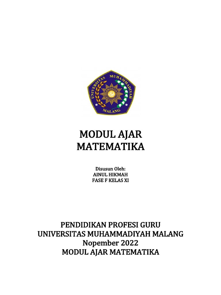 Modul Ajar Lingkaran | PDF