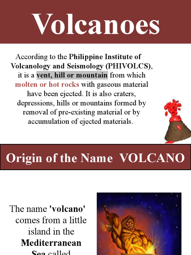 Volcanoes Grade 9 Third Quarter | PDF | Volcano | Lava