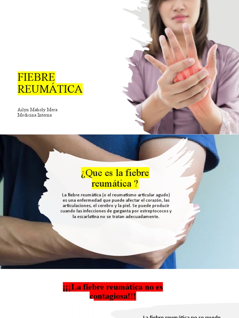 Fiebre Reumática | PDF | Estreptococo | Inmunología