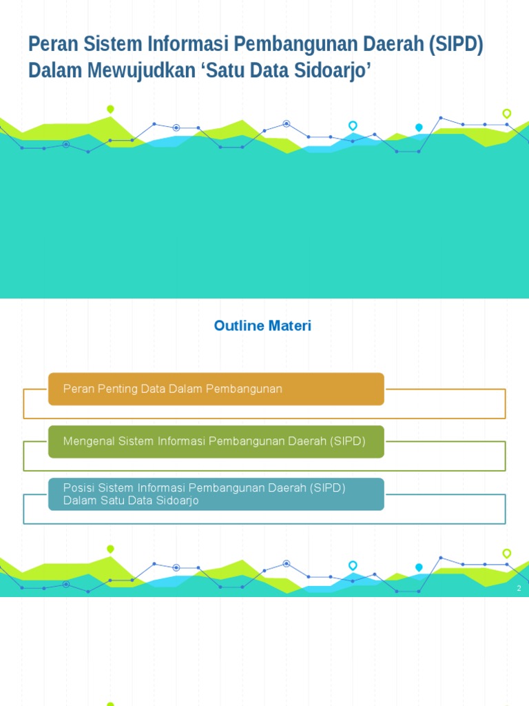 Mengenal SIPD - Sistem Informasi Pembangunan Daerah | PDF