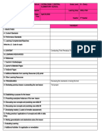 Blank DLL Format | PDF | Lesson Plan | Teachers