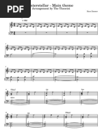 Interstellar Theme - TABS | PDF | Chordophones | Guitar Family Instruments
