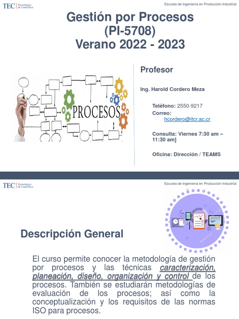 Tema 1 - Conceptos Basicos de BPM | PDF | Calidad (comercial) | Planificación