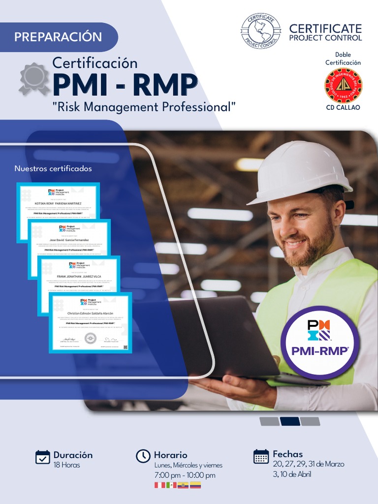 Pmi RMP | PDF | Finanzas personales | Servicios financieros