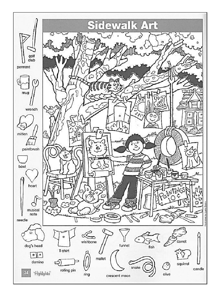 Find Hidden Picture | PDF