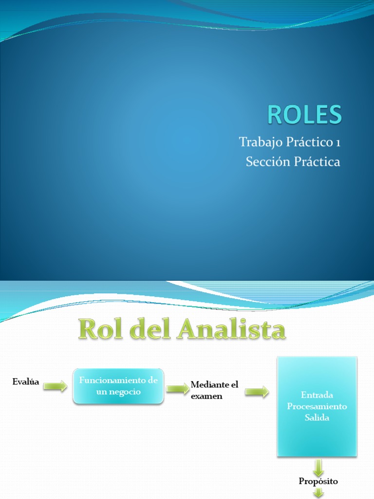 ROLES PDF