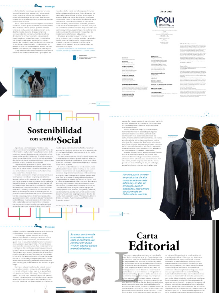 Machote Profe | PDF | Moda | Sustentabilidad