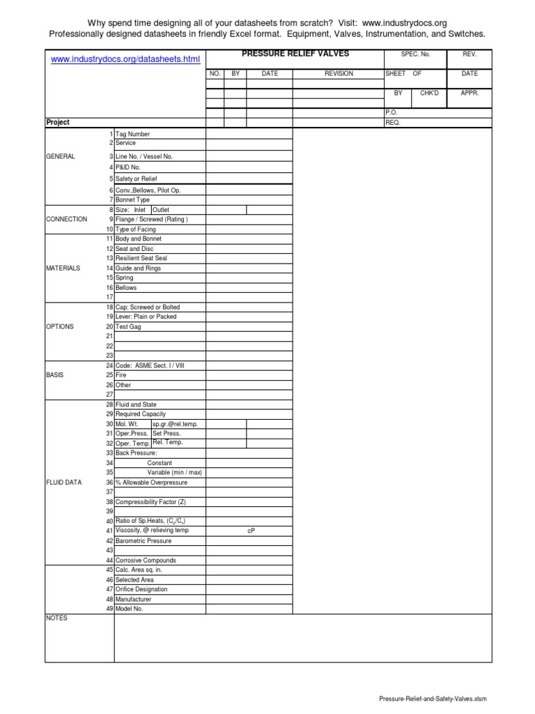 Pressure Relief and Safety Valves | PDF | Valve | Manufactured Goods