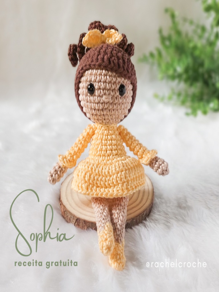 PDF - Bonequinha Sophia - Rachel Crochê PDF | PDF