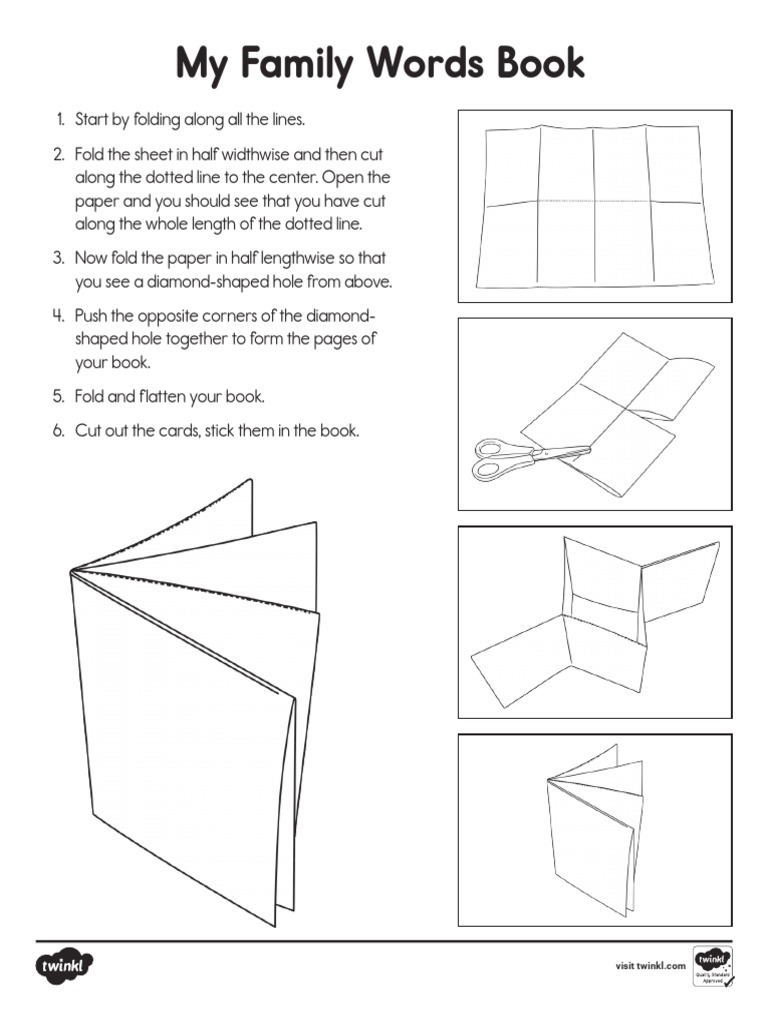 Us T 2547254 My Family Words Writing Booklet | PDF