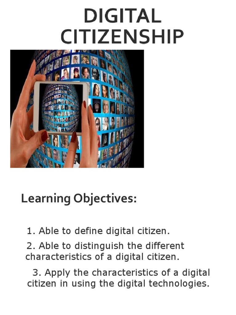 Week 1 - Digital Citizenship | PDF | E Commerce | Cyberspace