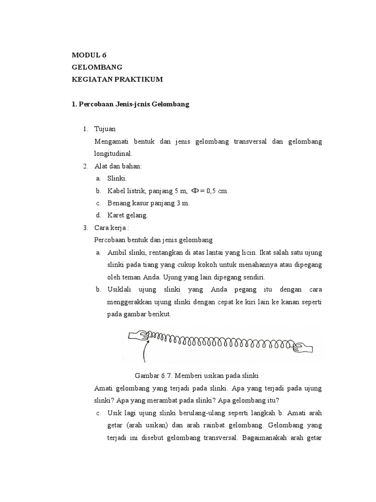 Modul 6 - Praktikum IPA Di SD | PDF Modul 6 - Praktikum IPA Di SD | PDF