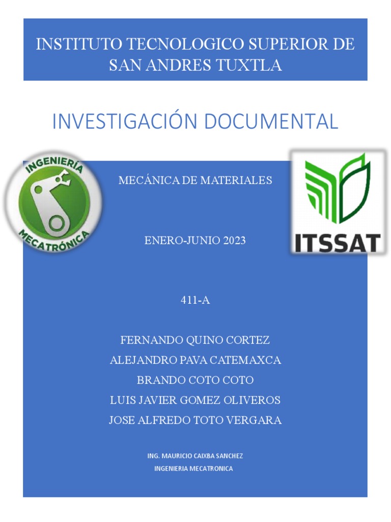 T02A01 Inv Documental - MM - QUINO CORTEZ FERNANDO | PDF