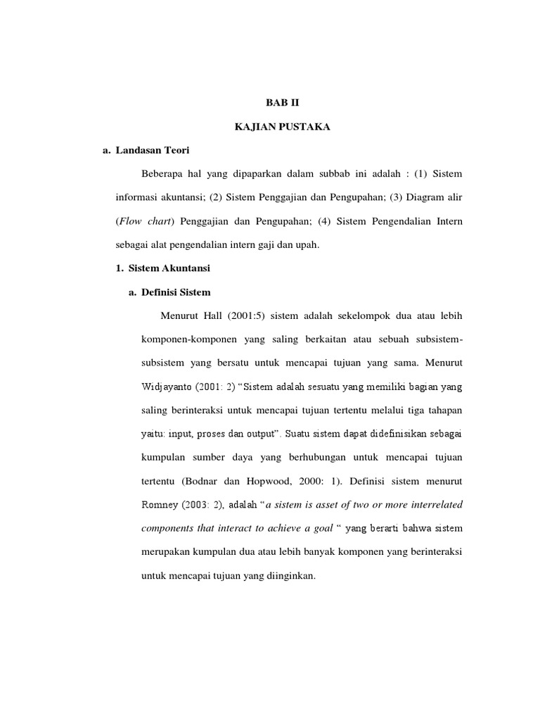 Flowchart Penggajian Dan Pengupahan | PDF