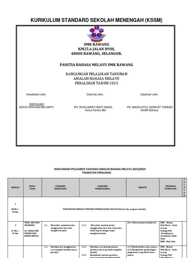 RPT Abm 2023 PDF | PDF