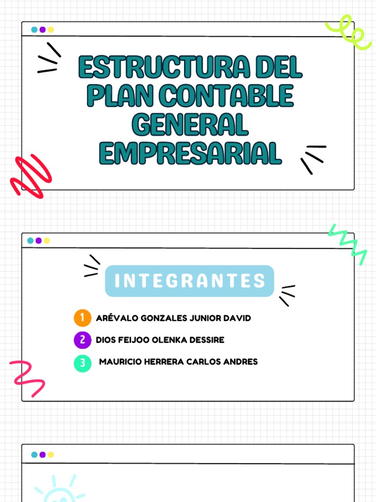Estructura Del Plan Contable General Empresarial PDF | PDF ...
