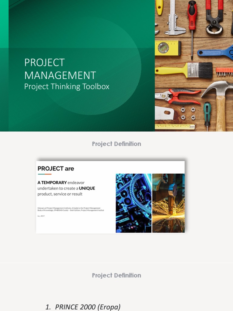 Materi Training Project Thinking Toolbox 20 Mar 2023 Pdf