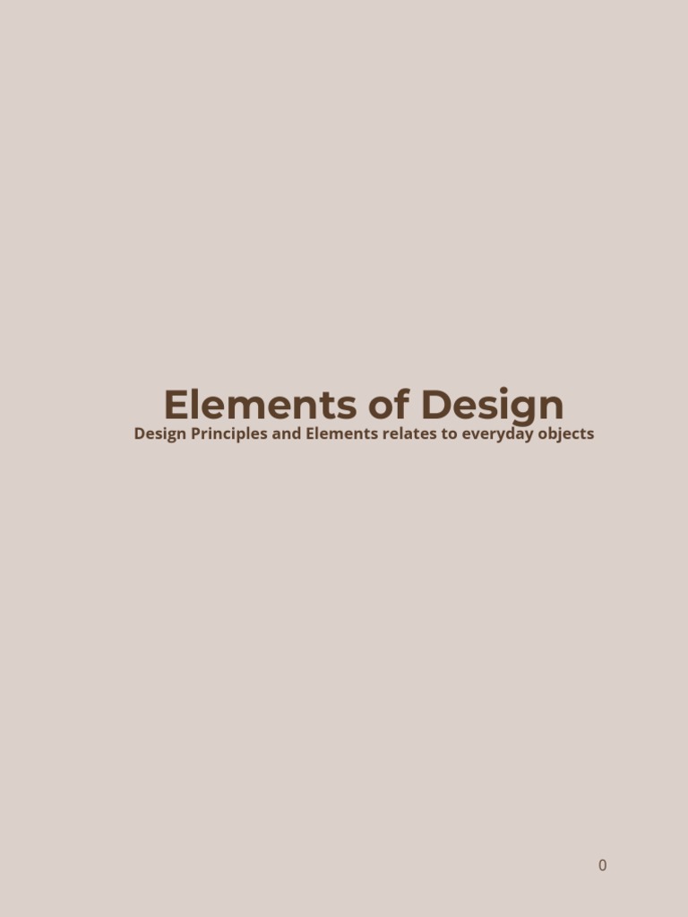 Elements of Design PDF | PDF | Sans Serif | Typefaces