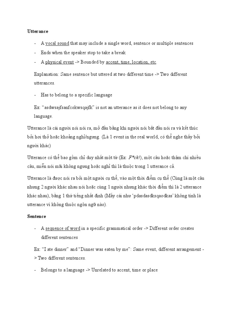 Semantics Mid Term | PDF