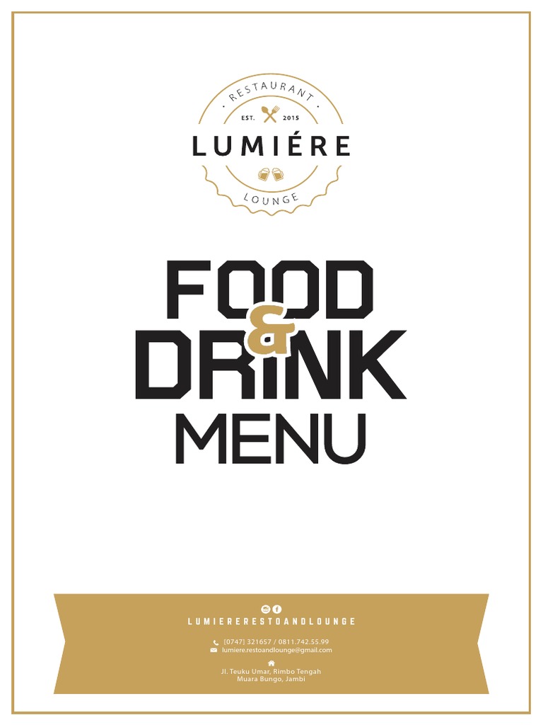 Lumiere Menu 2023 PDF | PDF