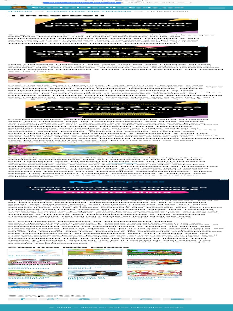 CUENTO DE Tinkerbell 6 PDF | PDF