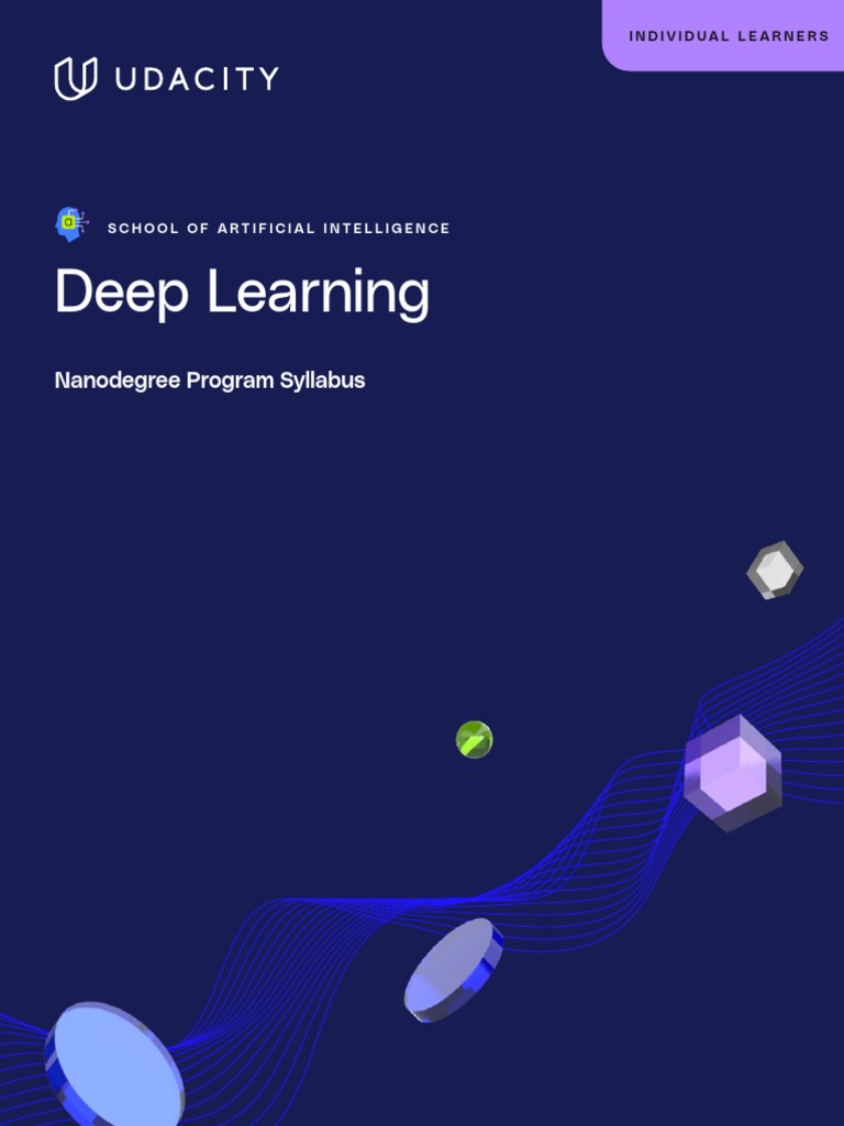 Deep Learning Nanodegree Syllabus | PDF | Deep Learning | Artificial Neural Network