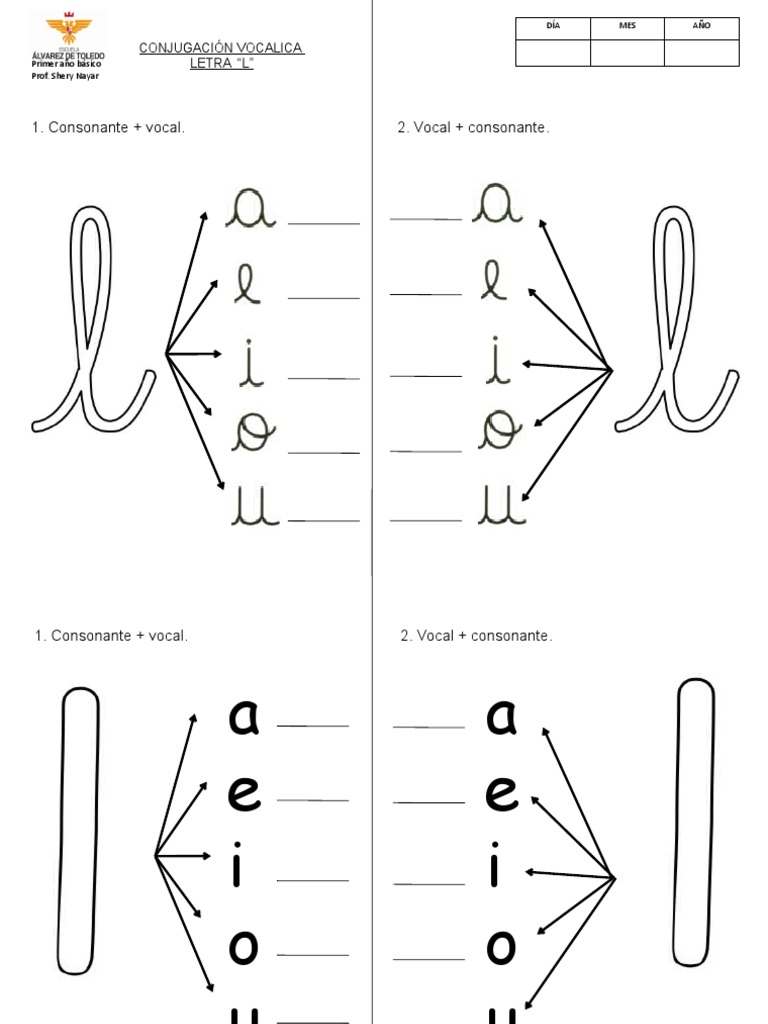 Consonante y Vocal | PDF