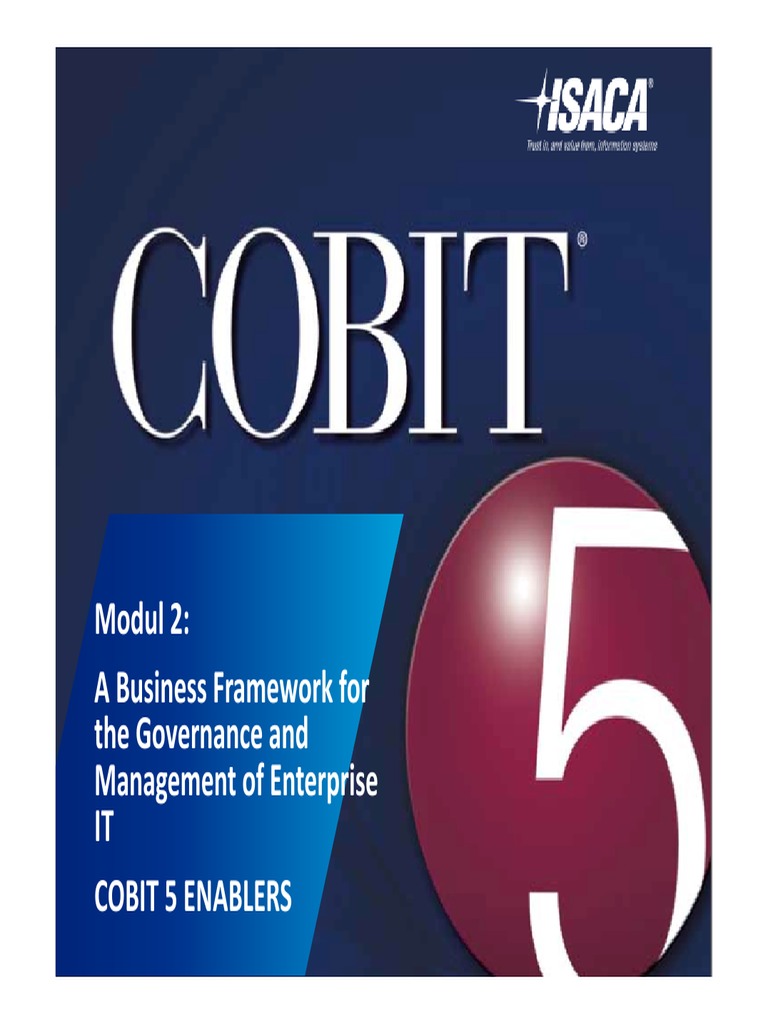 Modul-3 COBIT 5 Enabler | Download Free PDF | Information | Policy Modul-3 COBIT 5 Enabler | Download Free PDF | Information | Policy