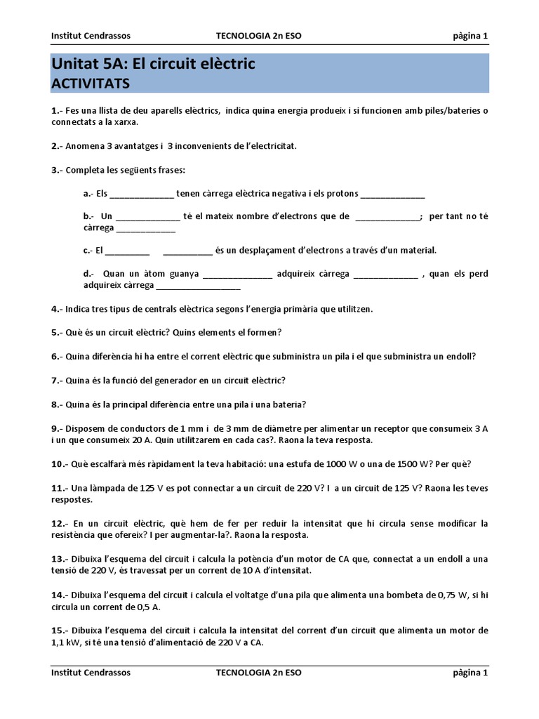 Exercici Unitat5a PDF | PDF
