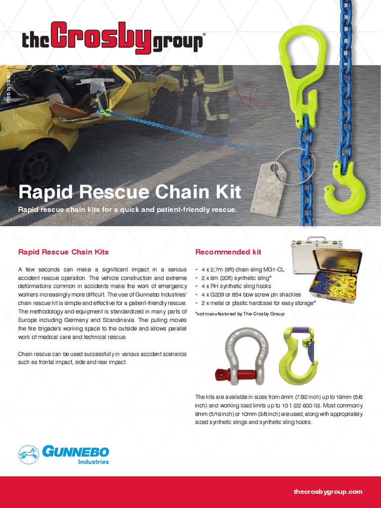 Crosby Chain Kit | PDF | Manufactured Goods