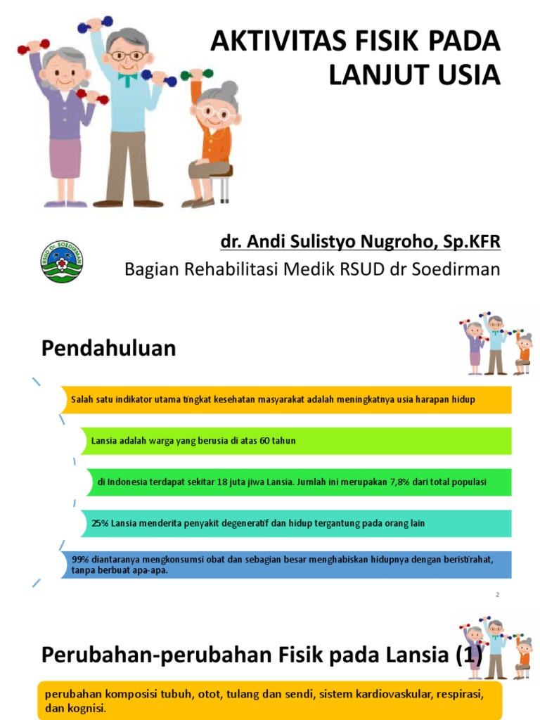 Aktivitas Fisik Pada Lanjut Usia | PDF