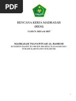 RENCANA KERJA MADRASAH (RKM) Edit | PDF