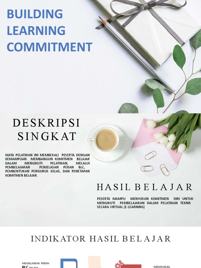 Building Learning Commitment | PDF