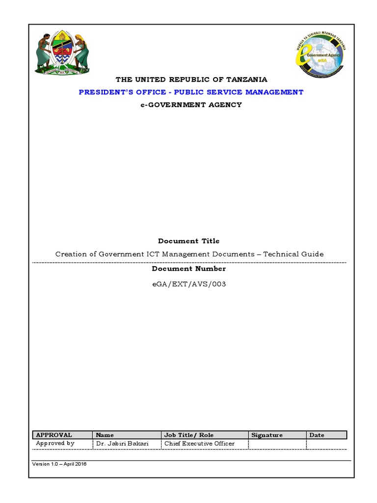 Government ICT Management Guide | PDF | E Government | Information And ...