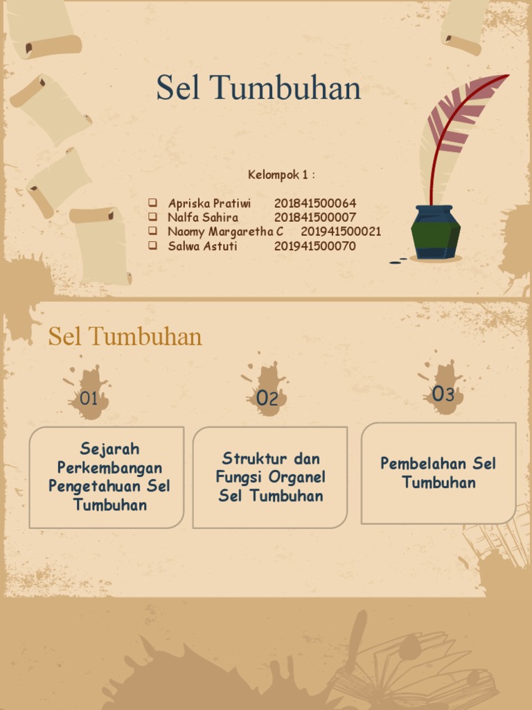 Sel Tumbuhan PPT (Kel.1) | PDF