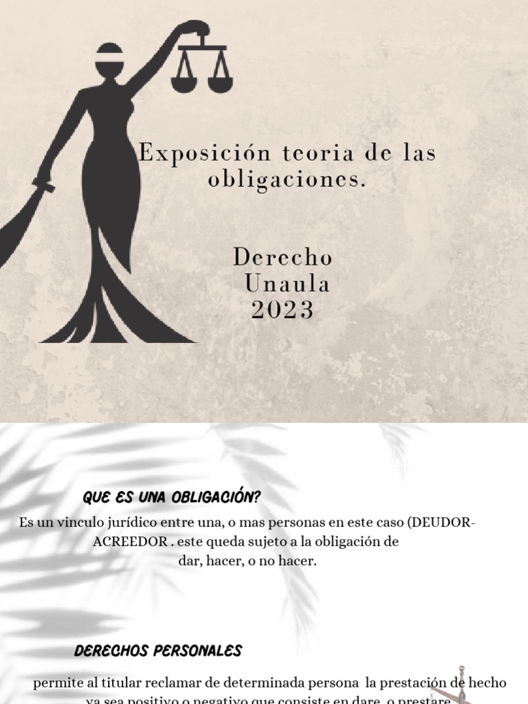 Obligaciones PDF | PDF | Principios éticos | Ley común