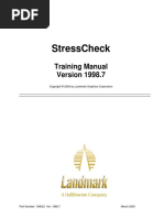 Landmark Small Tutorial PDF | PDF | Casing (Borehole) | Drilling