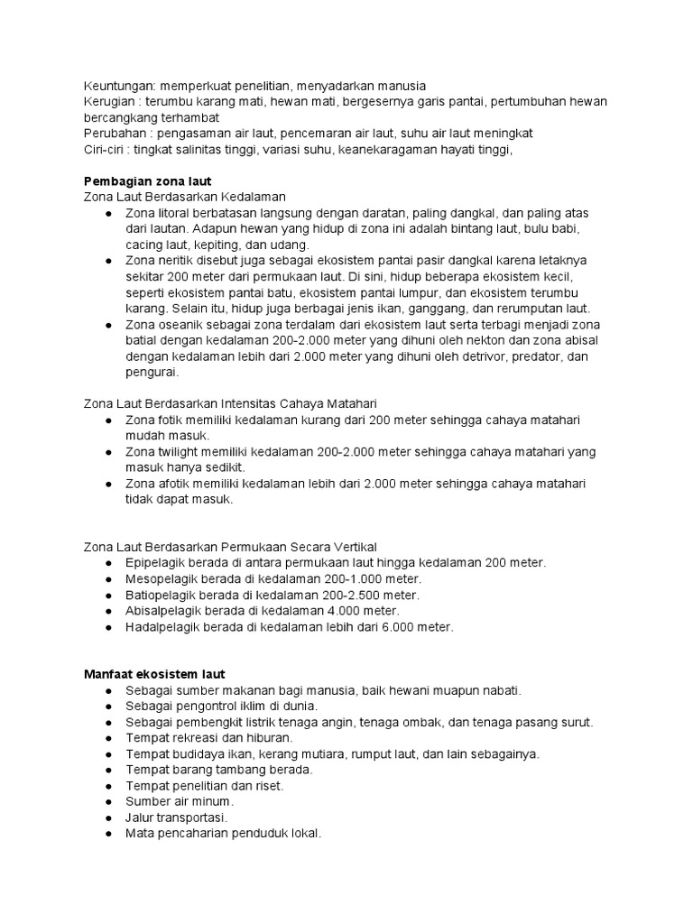 Peta Konsep Bio | PDF