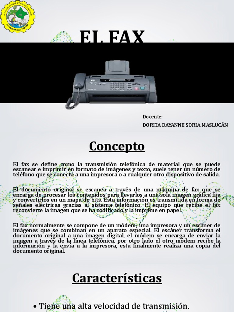 Concepto y Tipos de Fax | PDF | Fax | Software