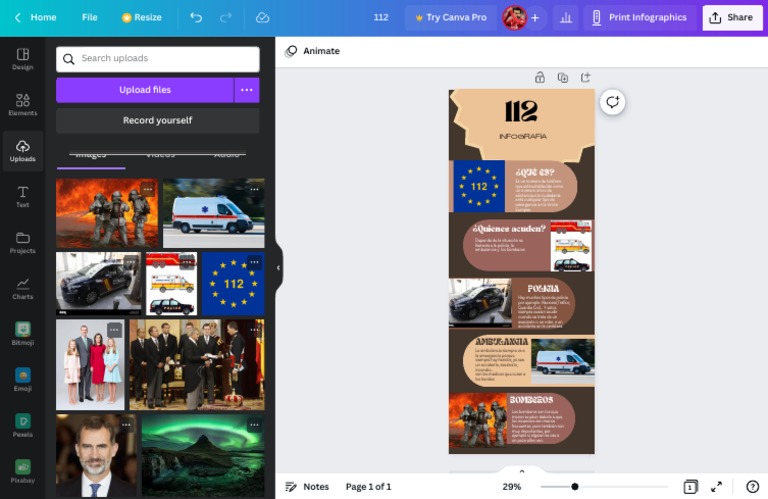 112 - Infographic PDF | PDF | Ambulancia | Seguridad Pública