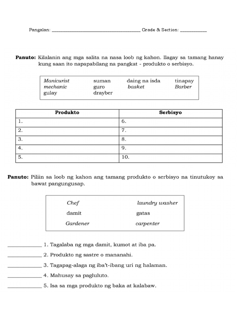 Activity Sheet Epp 5 ICT 1st Quarter Week 2 | PDF