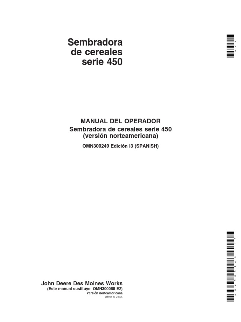 Manual John Deere | PDF