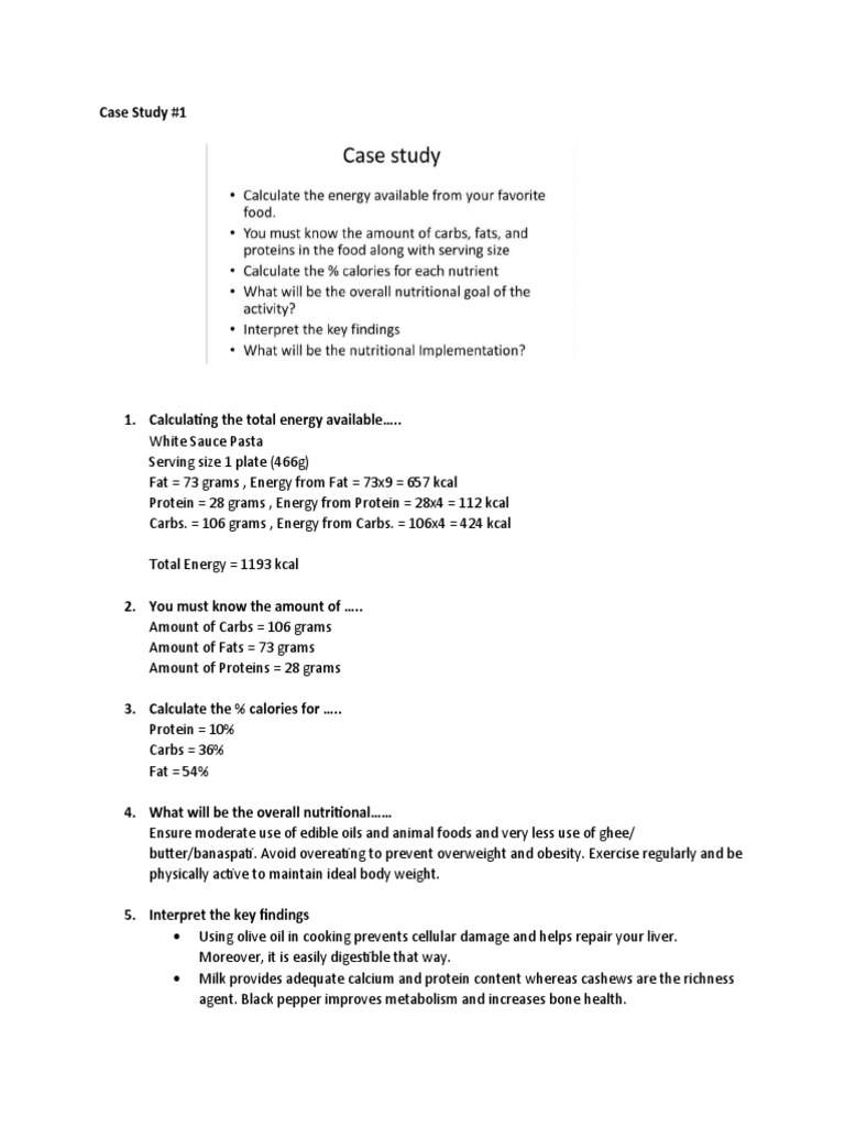 Case Studies 1-2 | PDF