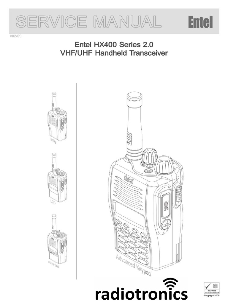 Entel hx400 SM v2.10 - 2 PDF | PDF | Electronic Oscillator | Detector ...