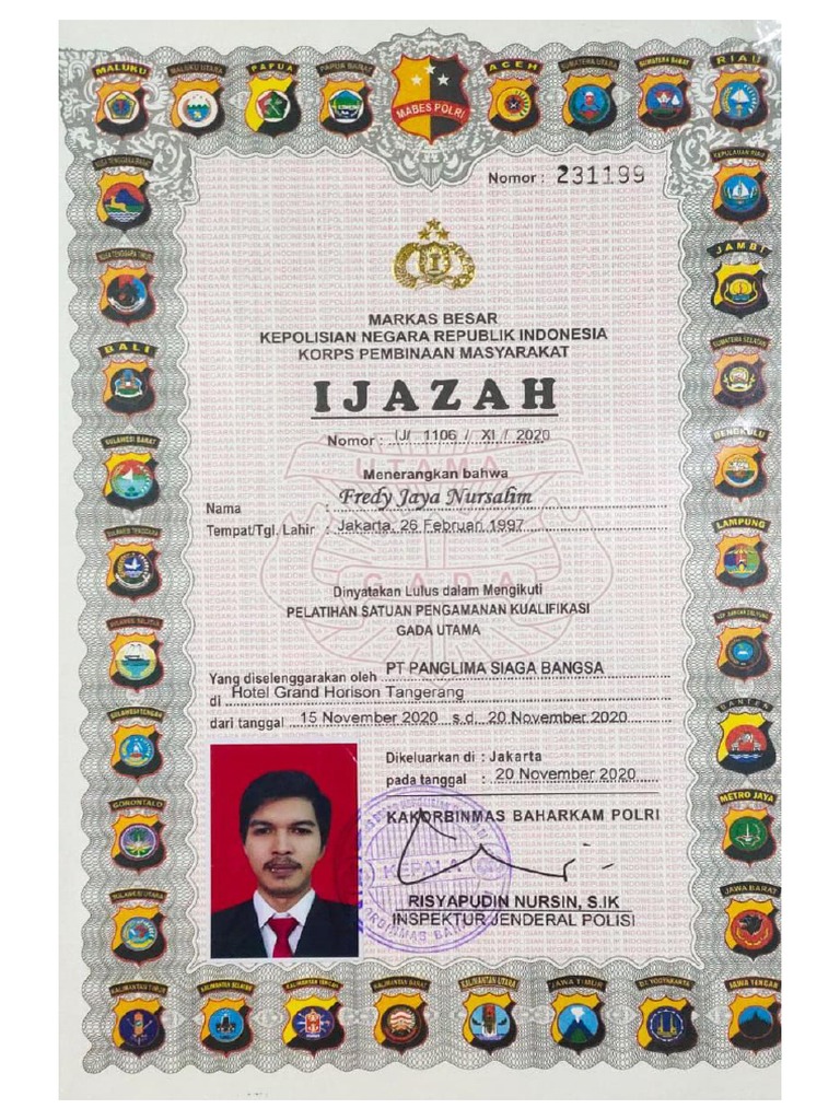 Ijazah Gadut Fredy (2022 - 12 - 07 08 - 42 - 06 UTC) PDF | PDF