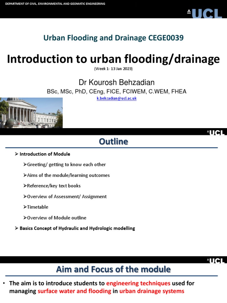 Urban Drainage Combined PDF | PDF | Evapotranspiration | Sanitary Sewer
