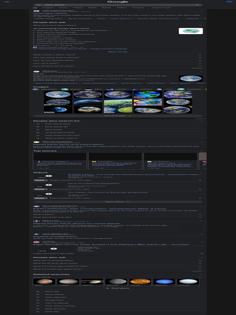 Earth Planet - Google Search | PDF | Planets | Solar System