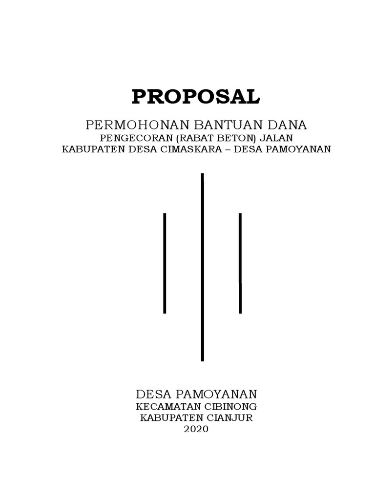 Contoh Proposal Pengecoran Jalan | PDF