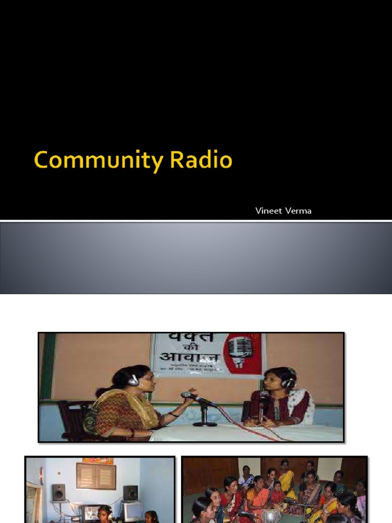 Community Radio PDF | PDF | Community | Non Governmental Organization