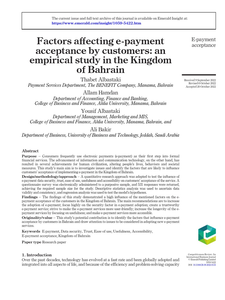 Factors - Bahrain | PDF | Debit Card | Cheque